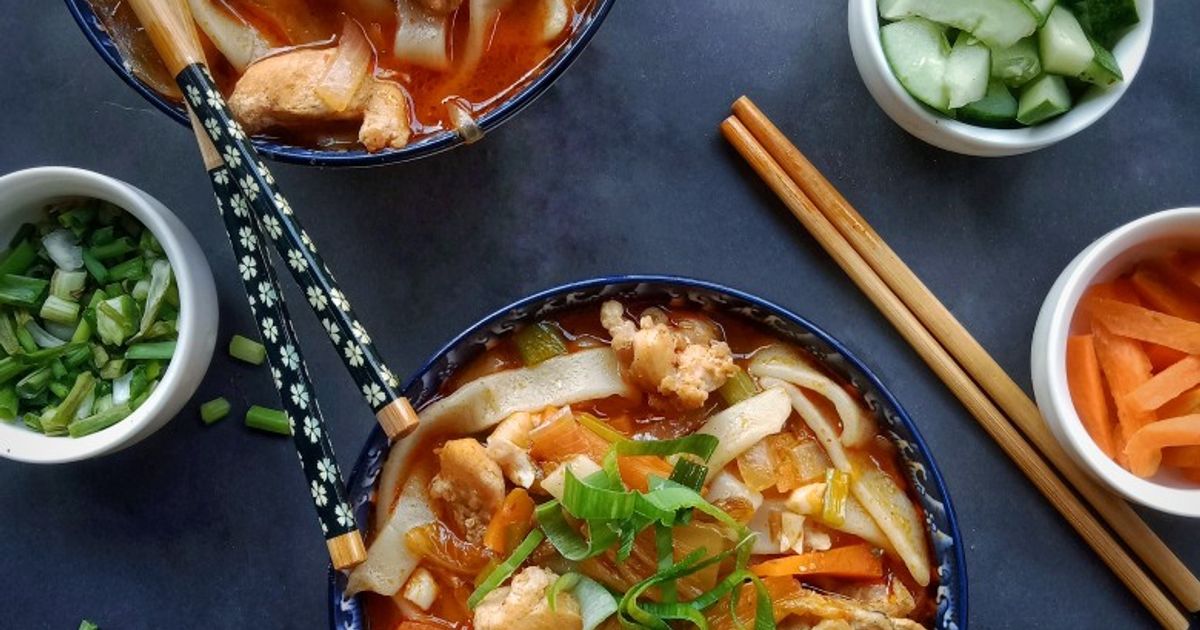 Resep gochujang noodles rumahan enak dan mudah - Cookpad