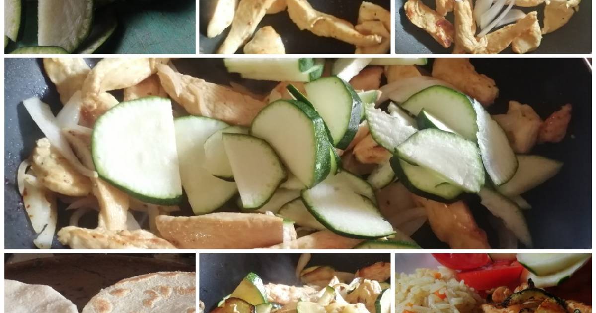 Zucchini con pollo - 472 recetas caseras- Cookpad