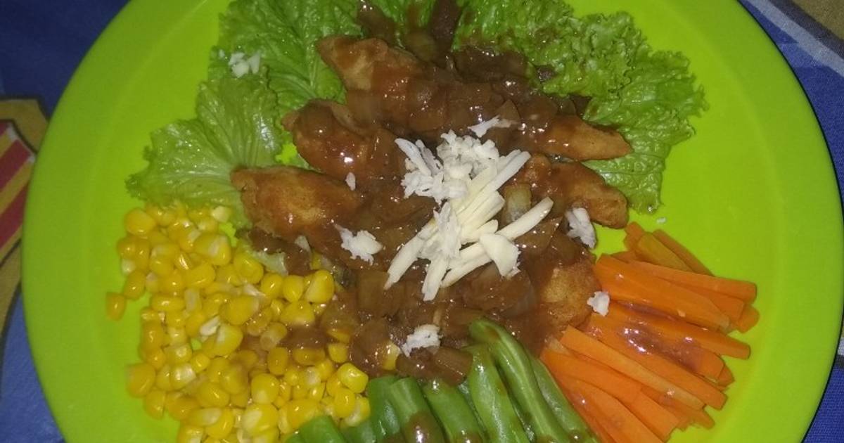 Resep Chicken steak susu teriyaki oleh dr.Wanda'ys - Cookpad