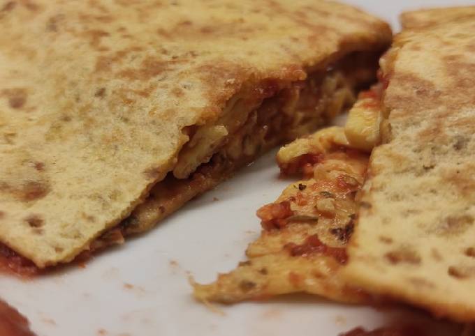 Cena saludable y muy rápida: tortilla sabor pizza Receta de Foxy Taku ...