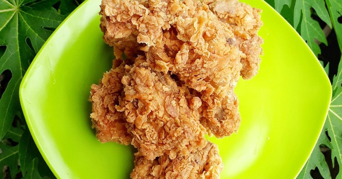 Resep Spicy Fried Chicken oleh Viani Kitchen 👩‍🍳 - Cookpad