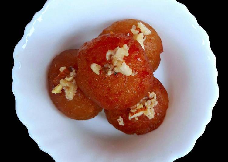 Bread Gulab Jamun Recipe by Chef KLP - Cookpad India
