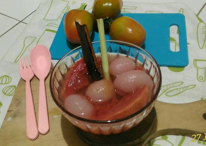 Resep Setup Buah Rambutan Dan Jambu Biji Oleh Pawon Ndeso Artikah Cookpad