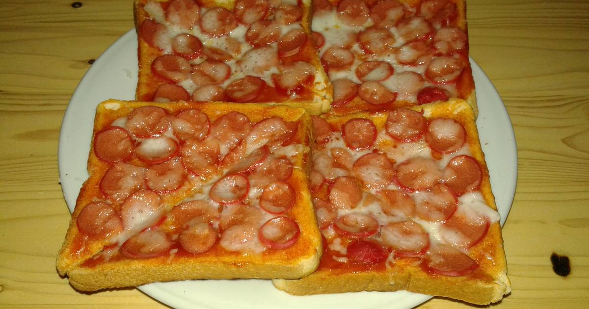 Resep Roti pizza sosis oleh Suci Rahayu - Cookpad