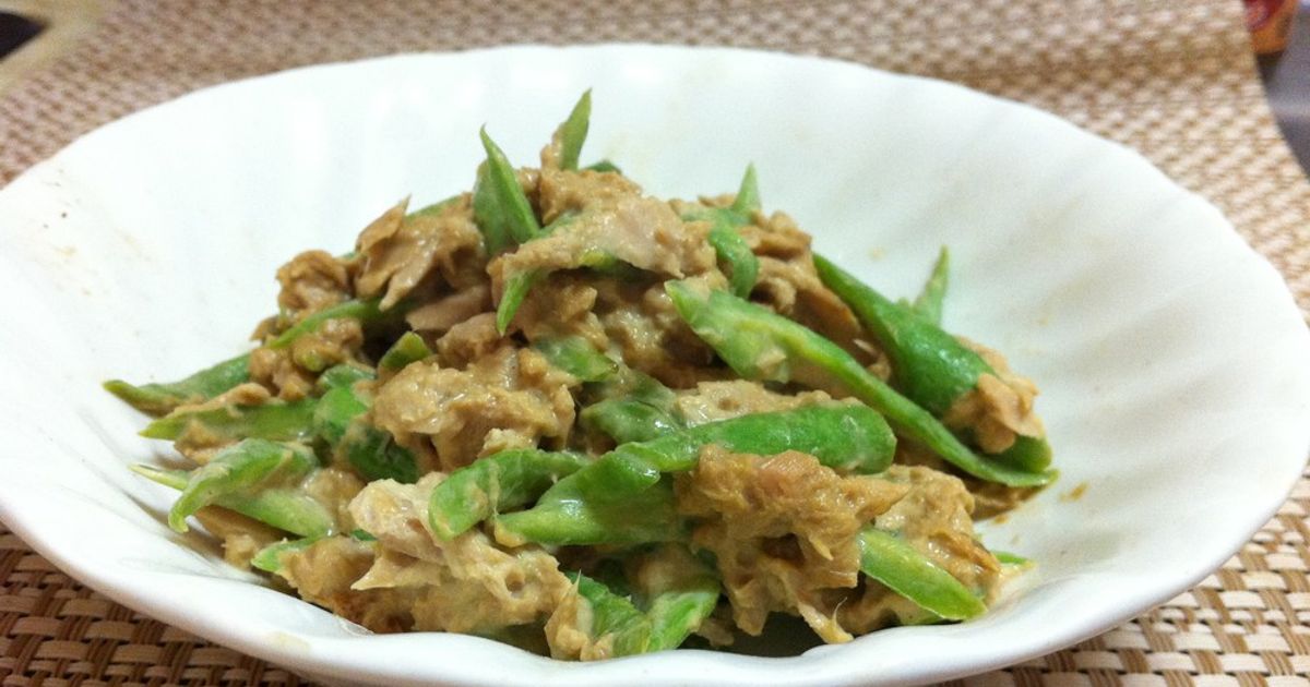 Snake Gourd With Tuna Mayo Stir Fry Recipe by ふわふわふわふわ
