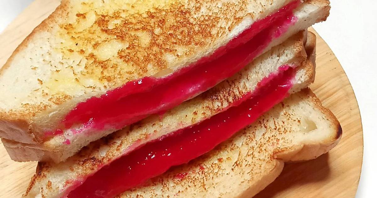 Resep Roti Bakar Manis Selai Kulit Buah Naga Oleh Ismy Maulidasary