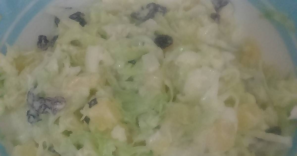 Ensalada de repollo y fruta - 40 recetas caseras- Cookpad