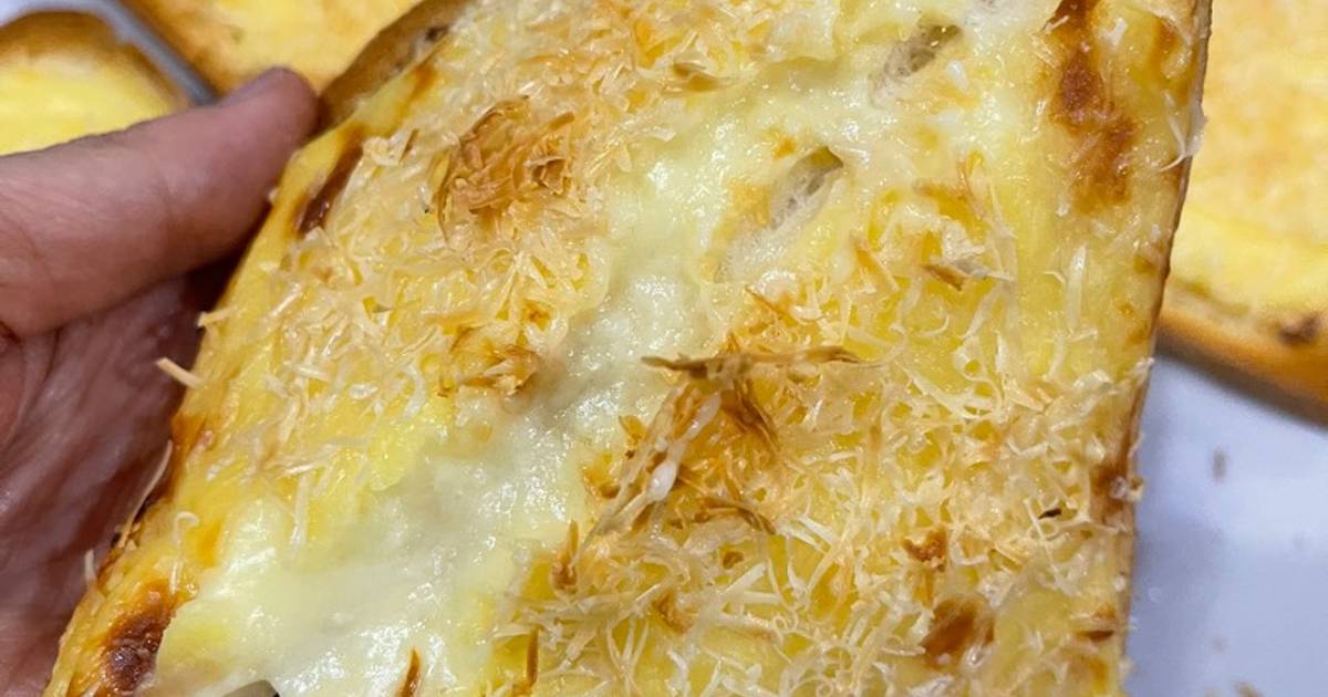 Resep Cheese toast / roti keju panggang oleh shy_kitchen - Cookpad