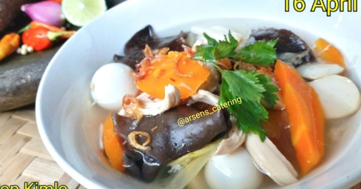 Resep sup kembang tahu jamur merang rumahan enak dan mudah - Cookpad