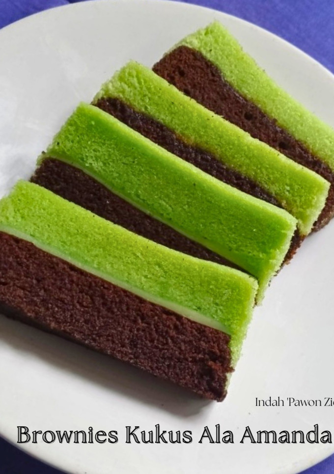 Resep Brownies Kukus Ala Amanda oleh Indah 'Pawon Zie' - Cookpad