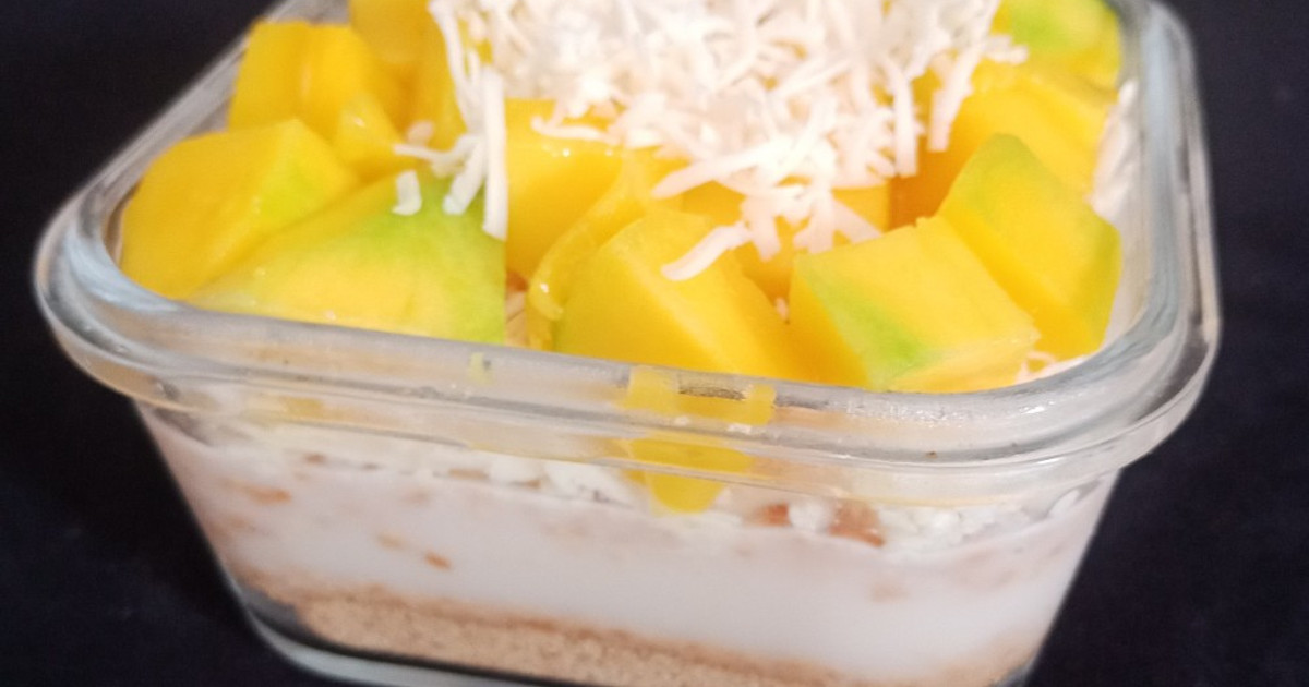 Resep Dessert Box Pudding Mangga Regal oleh hanim_momciki - Cookpad