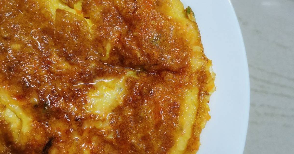 Resep Telor Dadar Jumbo oleh Rhee - Cookpad