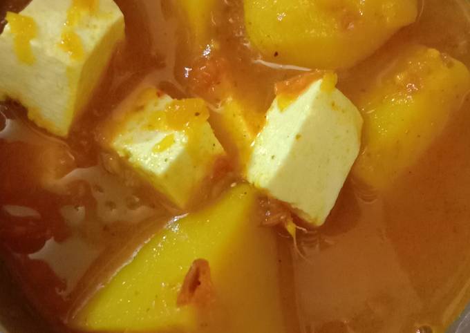 Potato Paneer Recipe by Sonal arora - Cookpad