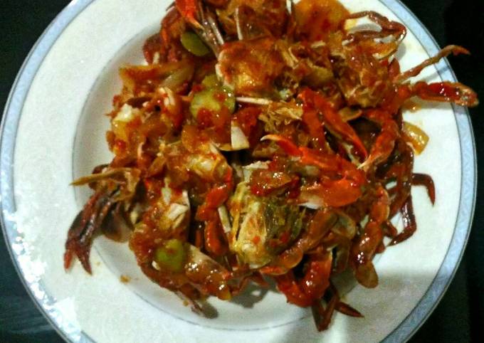 Resep Kepiting saos padang oleh Gebrie Dwi Irhamna - Cookpad