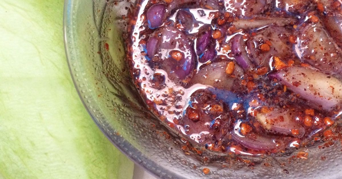 Mango With Sweet Fish Sauce And Shrimp Paste Recipe by Jan Jantima