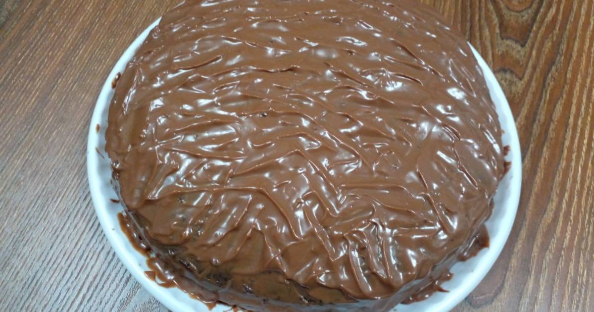 Pastel chocolatoso Receta de Karina Chavez- Cookpad