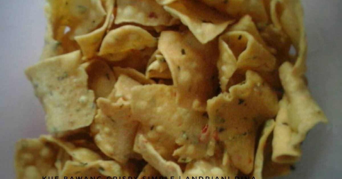 391 resep kue bawang crispy enak dan mudah - Cookpad