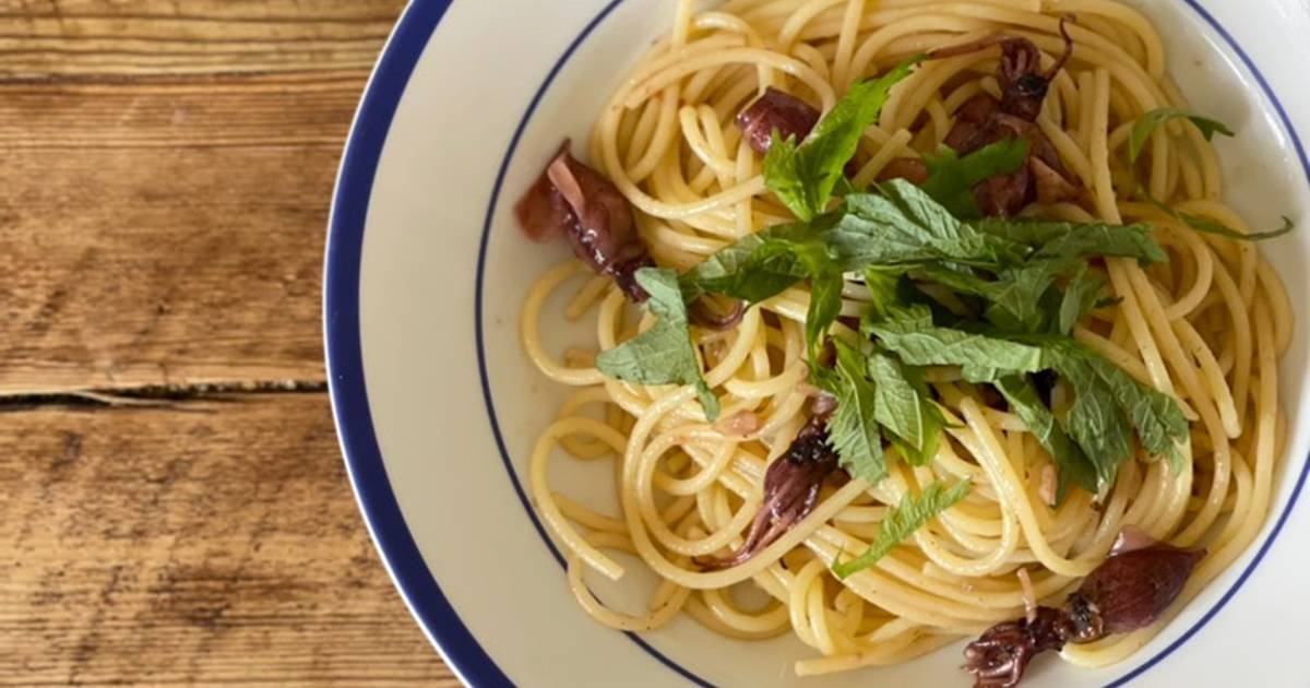 🍝 Firefly squid - Hotaru ika - in aglio olio e pepperoncino Recipe by ...