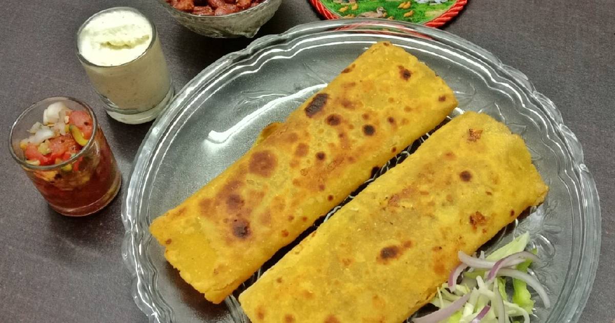 Krishna Joshi દ્વારા રેસીપી મેક્સિકન બિન બરિતો (Mexican Bean Burritos ...