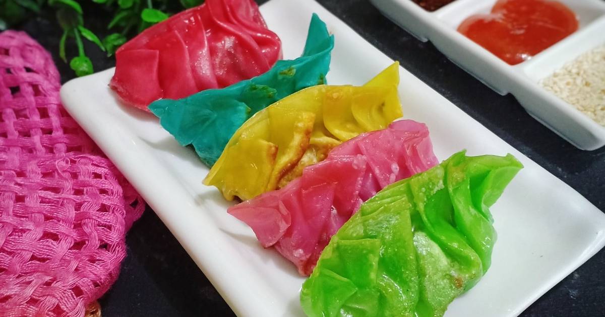 Resep Rainbow Gyoza oleh Najma Fiq - Cookpad