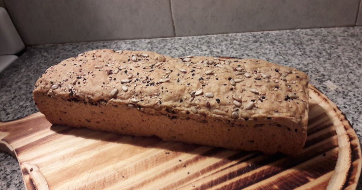 Pan Lactal Integral Con Semillas Receta de Pablo- Cookpad