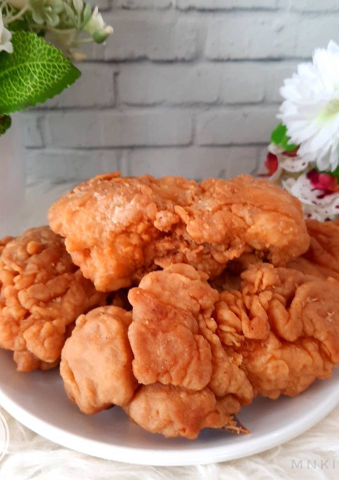 Resep Ayam Goreng Crispy ala KFC oleh Minie Nora(MNKitchen) - Cookpad