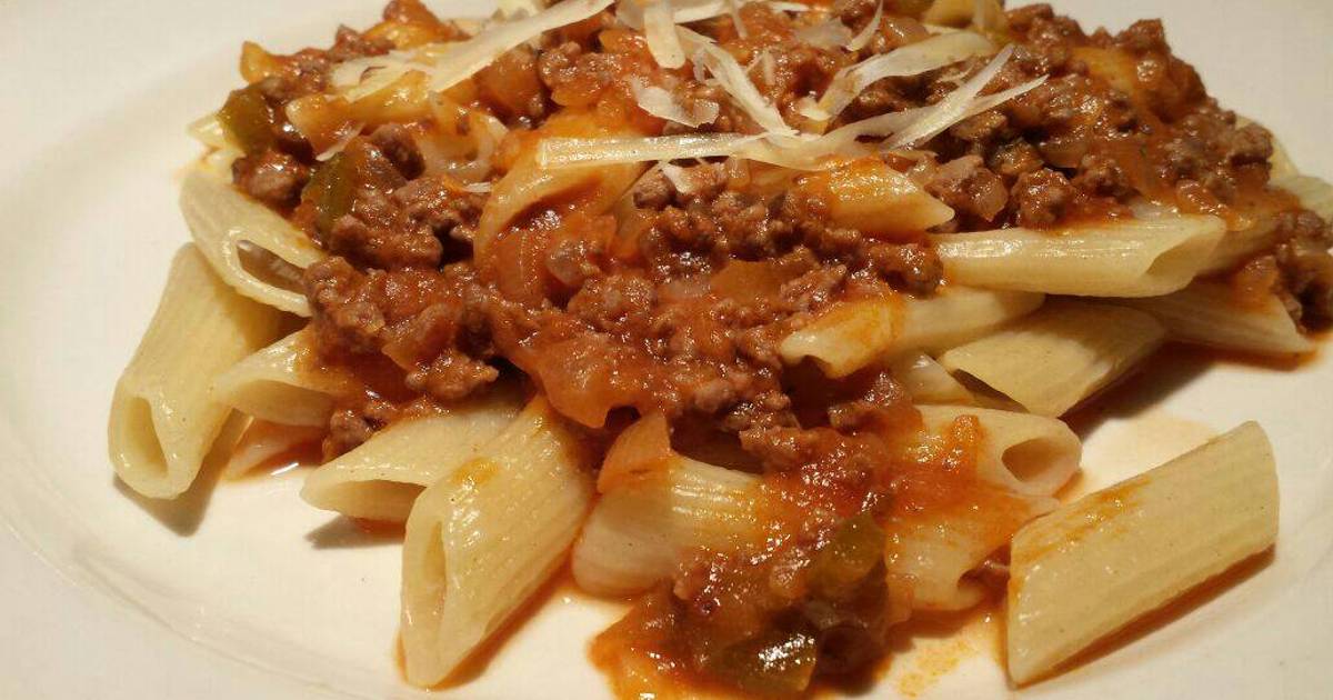 3 recetas muy ricas de mostacholes con salsa bolognesa compartidas por ...