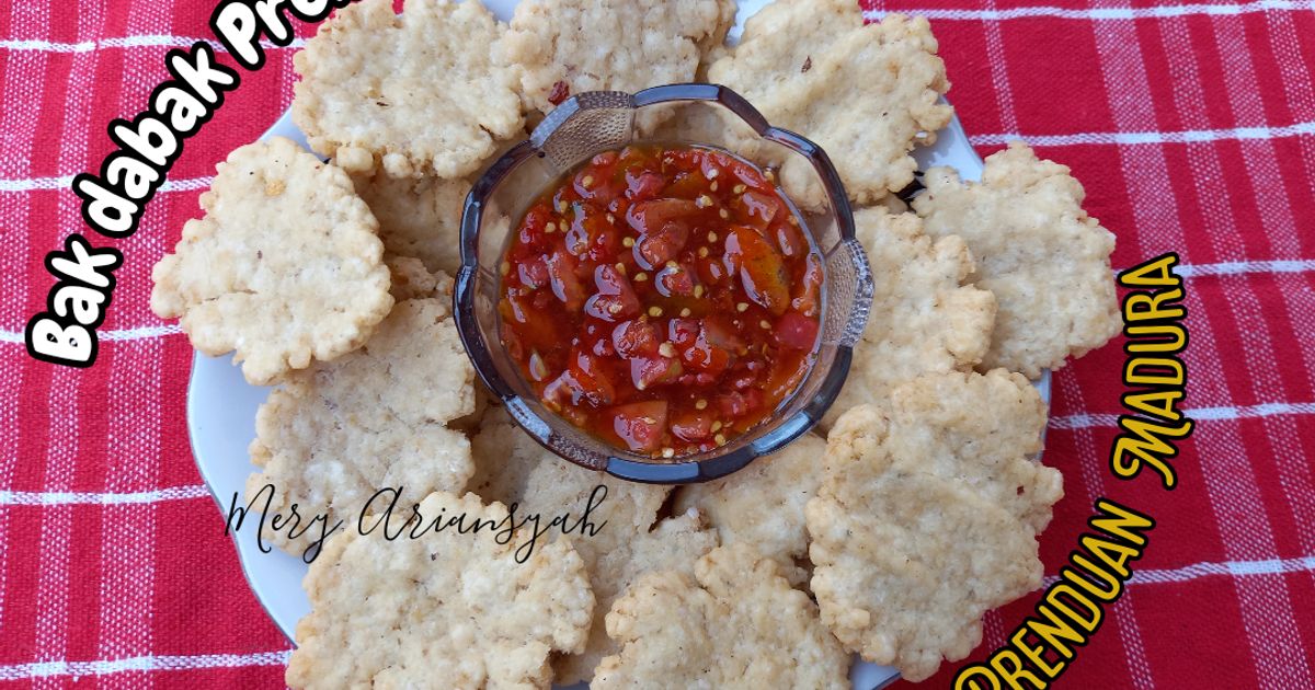 Resep Bak Dabak (Cireng Ikan) Khas Prenduan Madura oleh Mery Ariansyah ...