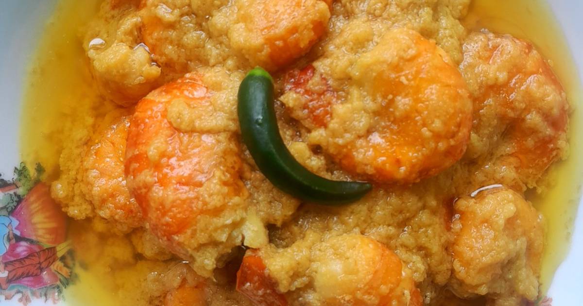 Resep Udang Bumbu Kuning Jadul oleh Princess Abenk - Cookpad