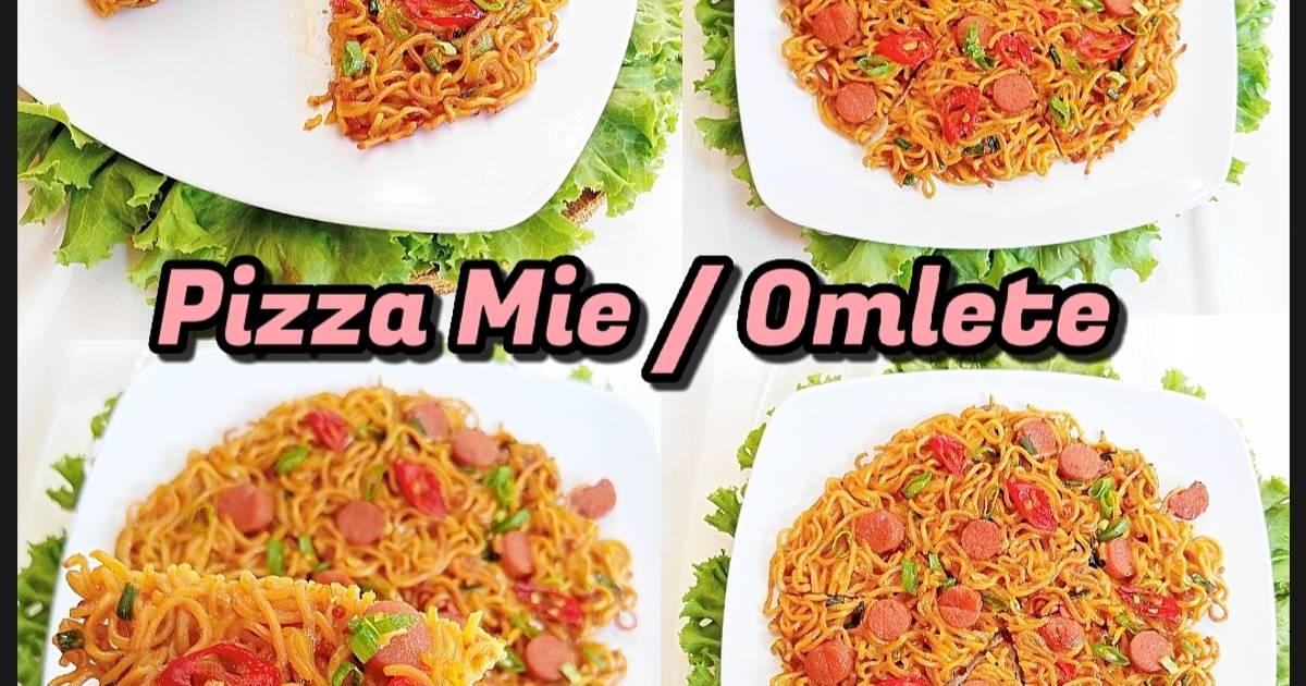 Resep Pizza Mie / Omlet Mie oleh Dapur Ceria 🦞 - Cookpad