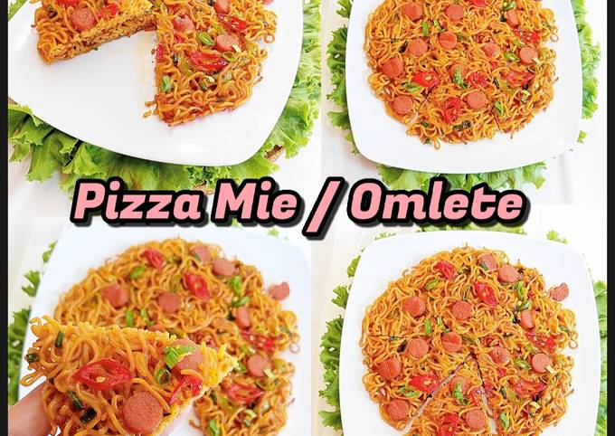 Resep Pizza Mie / Omlet Mie oleh Dapur Ceria 🦞 - Cookpad