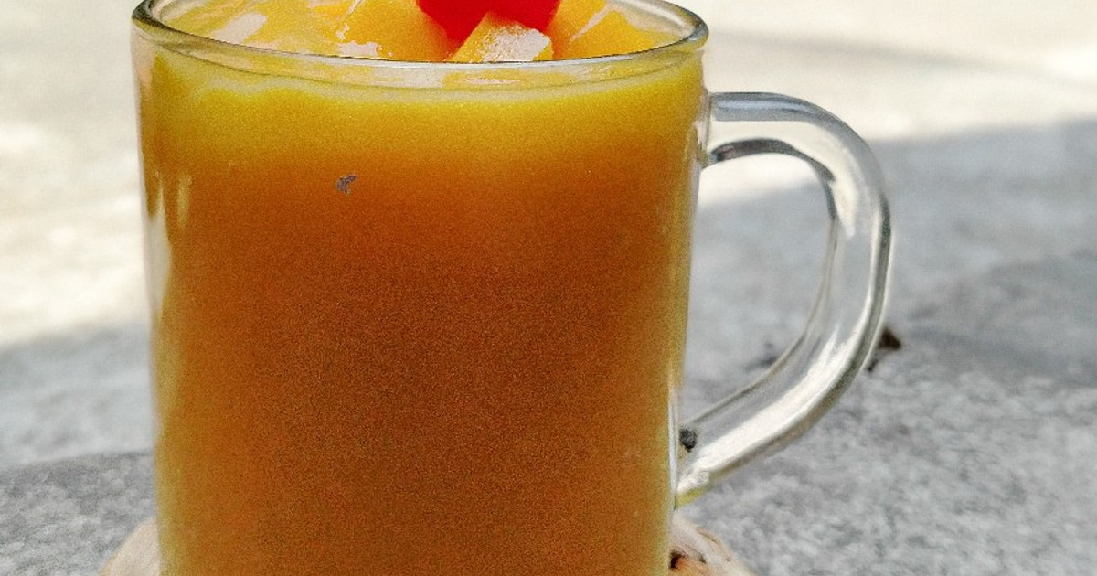 Resep Mango Tape Smoothies (Jus Mangga Super Lembut) oleh Tatta Manyund ...