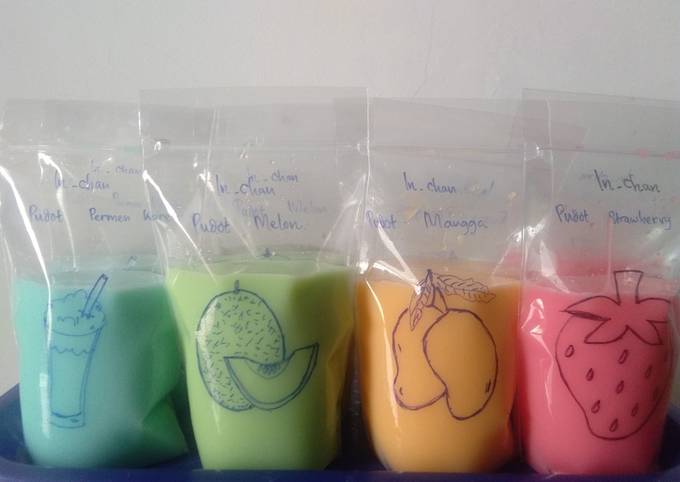 Resep Pudot aneka rasa untuk jualan oleh insan setiawati - Cookpad