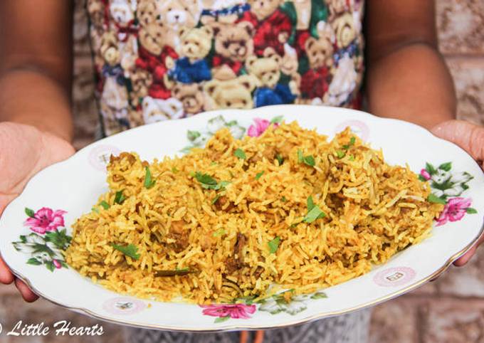 Mango Chicken Biryani Recipe by Little Hearts - Cookpad