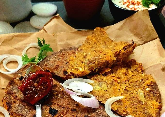 Schezwan Cabbage Millet Paratha Recipe by Shradha Nema (foodgazin ...