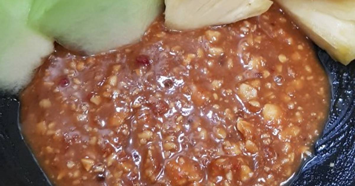 Resep Rujak Bumbu Kacang oleh lily - Cookpad