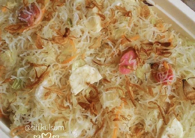 Resep Bihun goreng putih (tanpa kecap) oleh Siti Kulsum - Cookpad