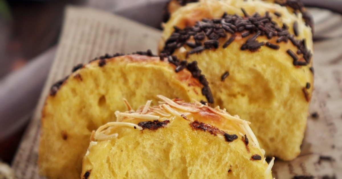 Resep Roti Sisir Labu Kuning oleh Frielingga Sit - Cookpad