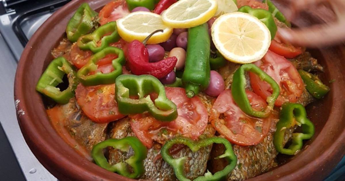 طريقة عمل طجين حوت 🐟🐟 مغربي ⁦🇲🇦⁩ على اصولها بطريقة سهلة وسريعة من Siham ...