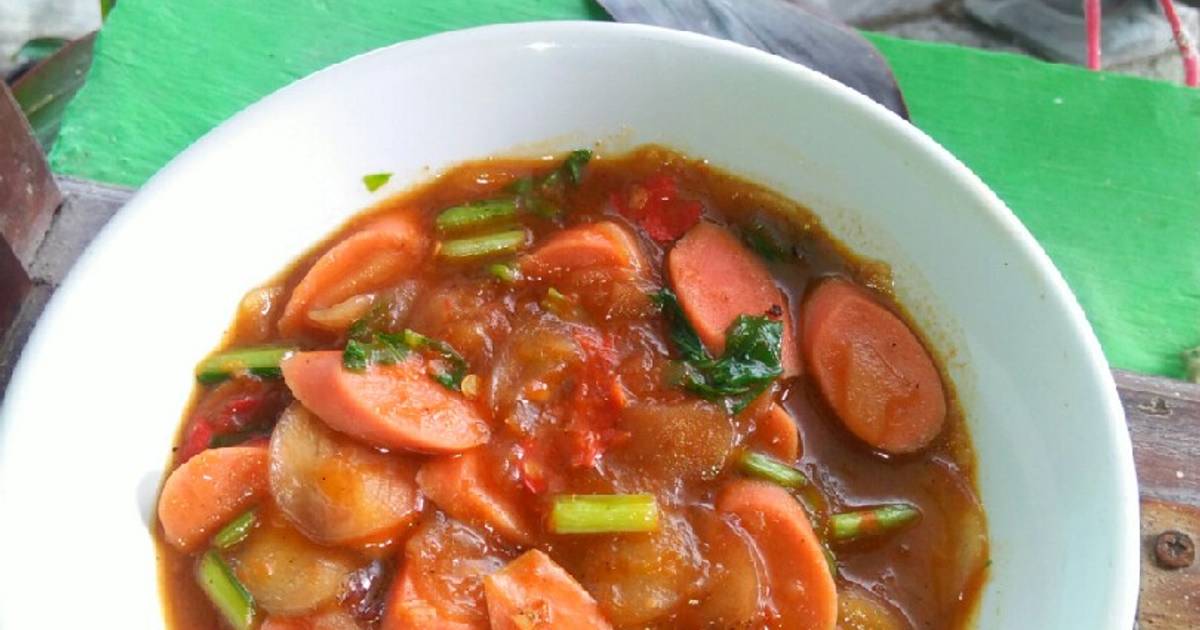 Resep Seblak Enak~Seblak Sosis Pedas oleh Anisatur Rofi'ah - Cookpad