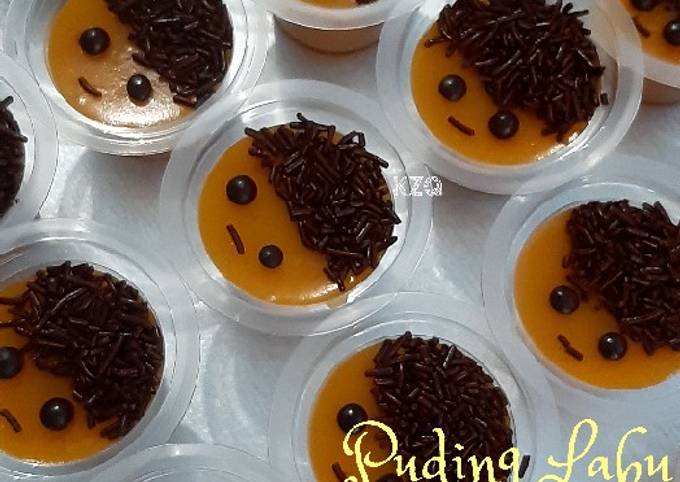 Resep Puding labu kuning oleh mama_keizeeqyu - Cookpad