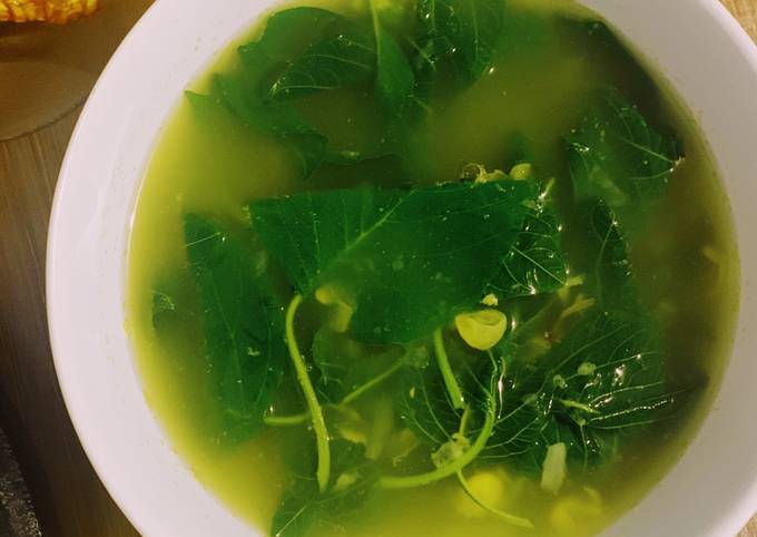 Resep Jangan Menir (Sayur Bayam) oleh Momika__ - Cookpad