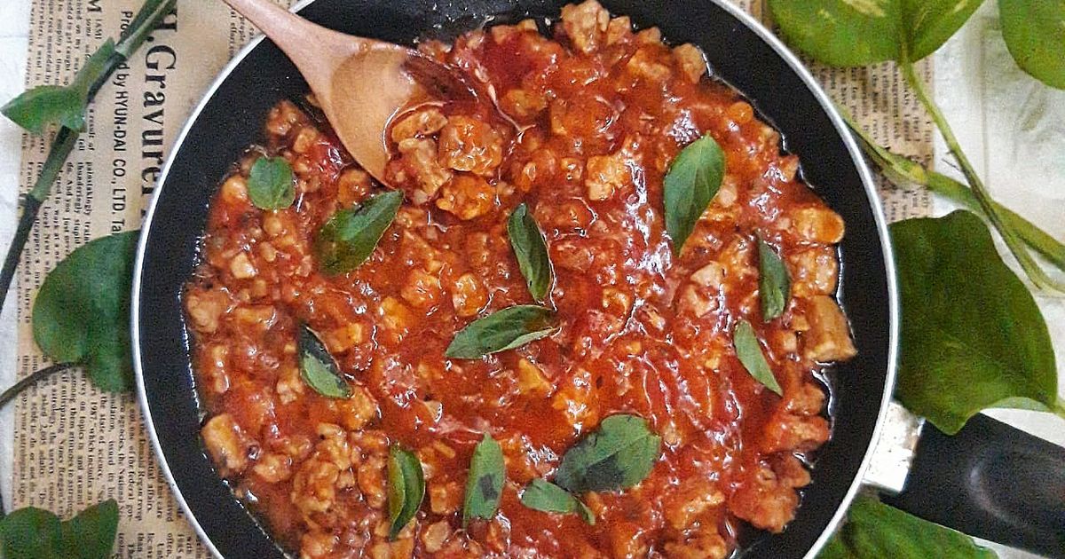 Resep Tempe Bolognese oleh Heny Widy - Cookpad