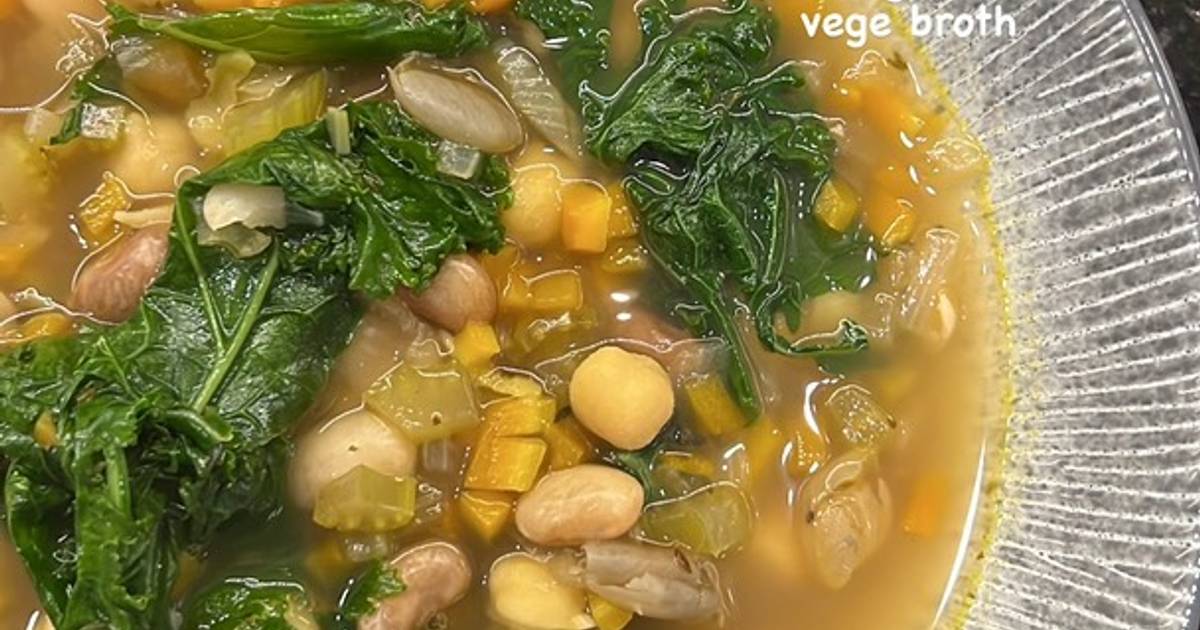 Resep Mediterranean Bean Soup / Sup kacang pinto dan chickpeas / kacang ...