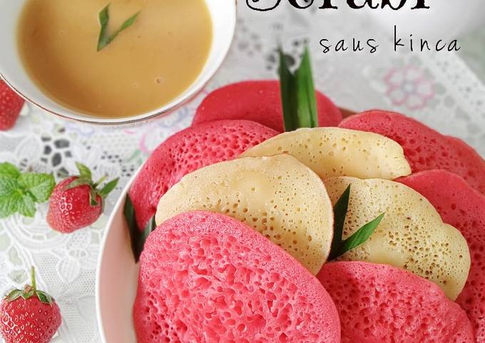 Resep Serabi Saus Kinca (Tanpa Santan lebih sehat tetap enak) 😍 oleh ...