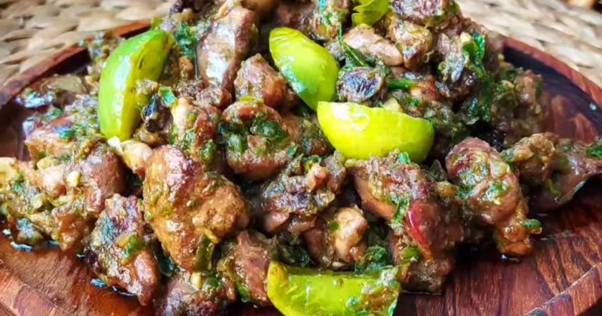 Resep Ati Ampela Cabe Ijo oleh dapur ade - Cookpad
