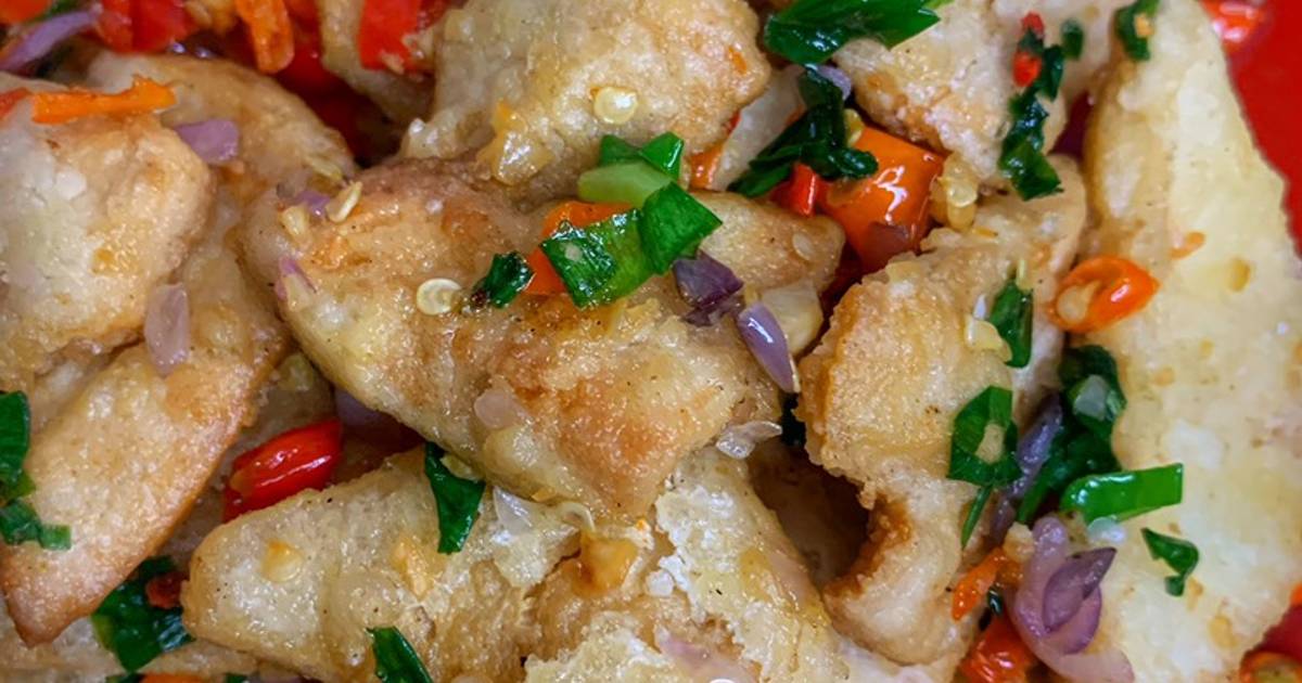 Resep Tahu kriuk cabe garam oleh bebbycint - Cookpad