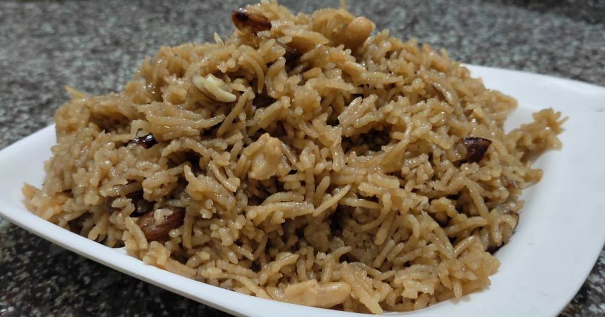 Jaggery rice Recipe by Winkle Joshi - Cookpad