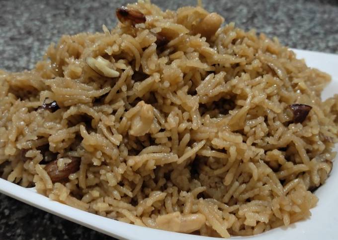 Jaggery rice Recipe by Winkle Joshi - Cookpad