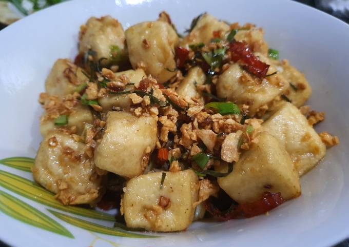 Resep Tahu Cabe Garam oleh Tina Hasbie - Cookpad